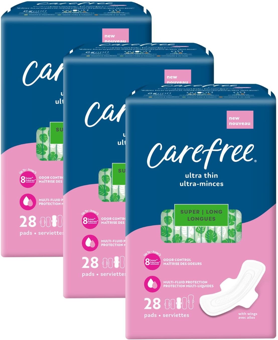 Amazon.com: Stayfree Ultra Thin Regular Pads with Wings For Women ...