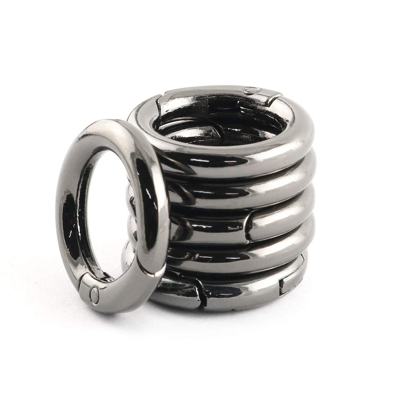 Tia Premium Spring Ring, Metal Spring Gate Open O Ring, Openable Round ...