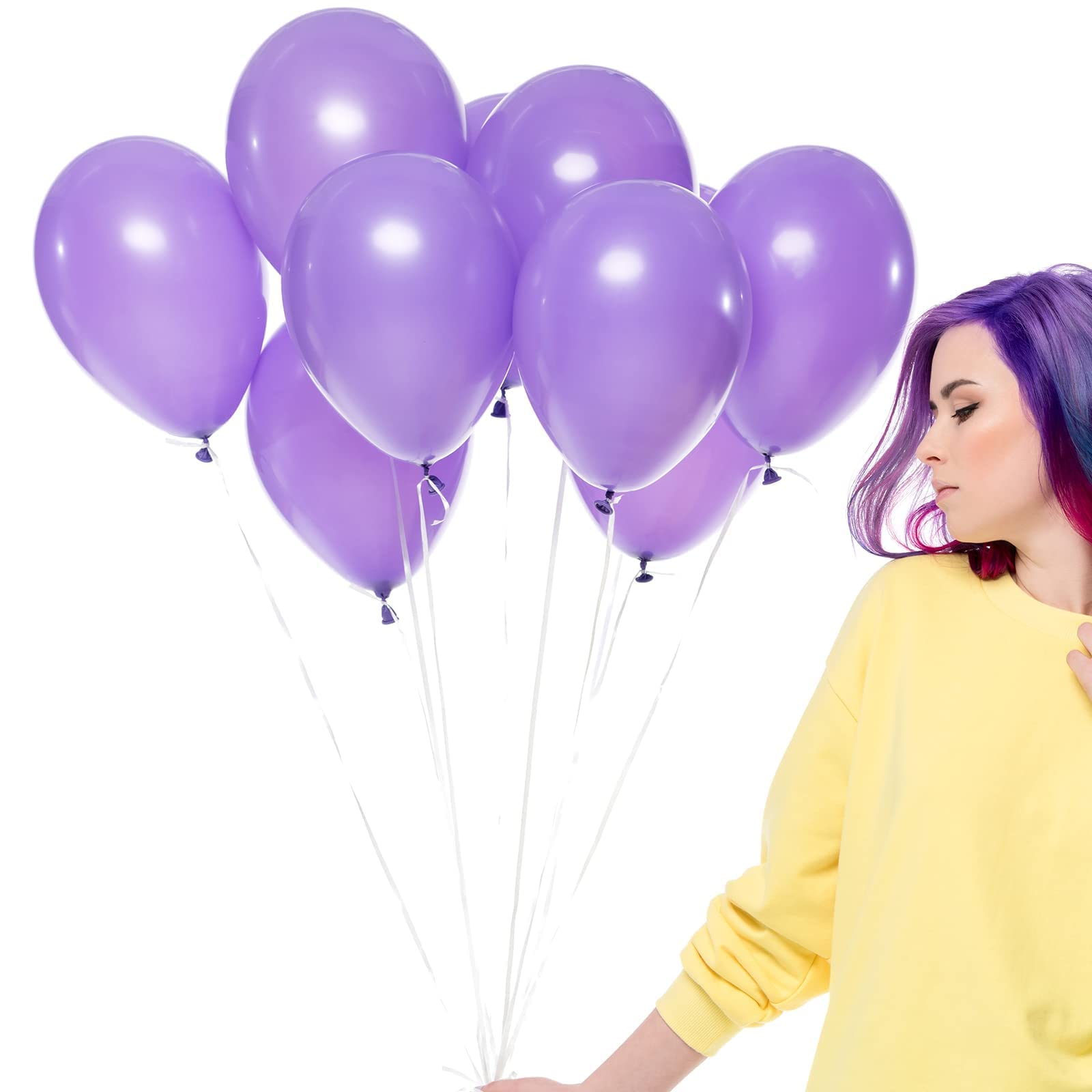 100pcs Light Purple Balloons,...B09FJVHZVY | Encarguelo.com