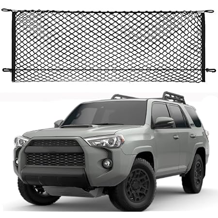 Amazon.com: Envelope Style Automotive Elastic Trunk Mesh Cargo Net for ...