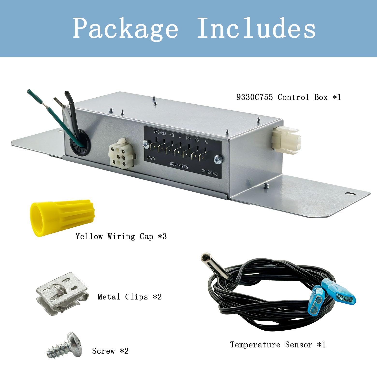 Snapklik.com : 9330C755 RV Air Conditioner Control Box Heat Ready A/C ...