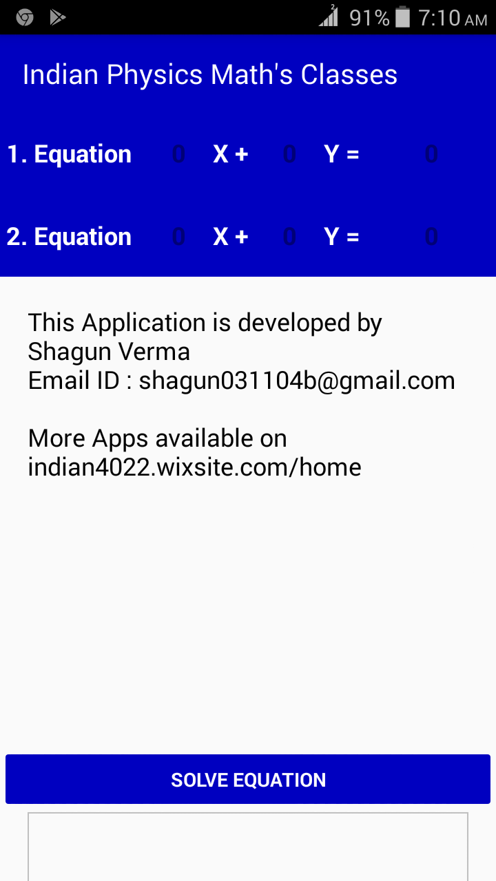 Indian Equation Solver - App on Amazon Appstore