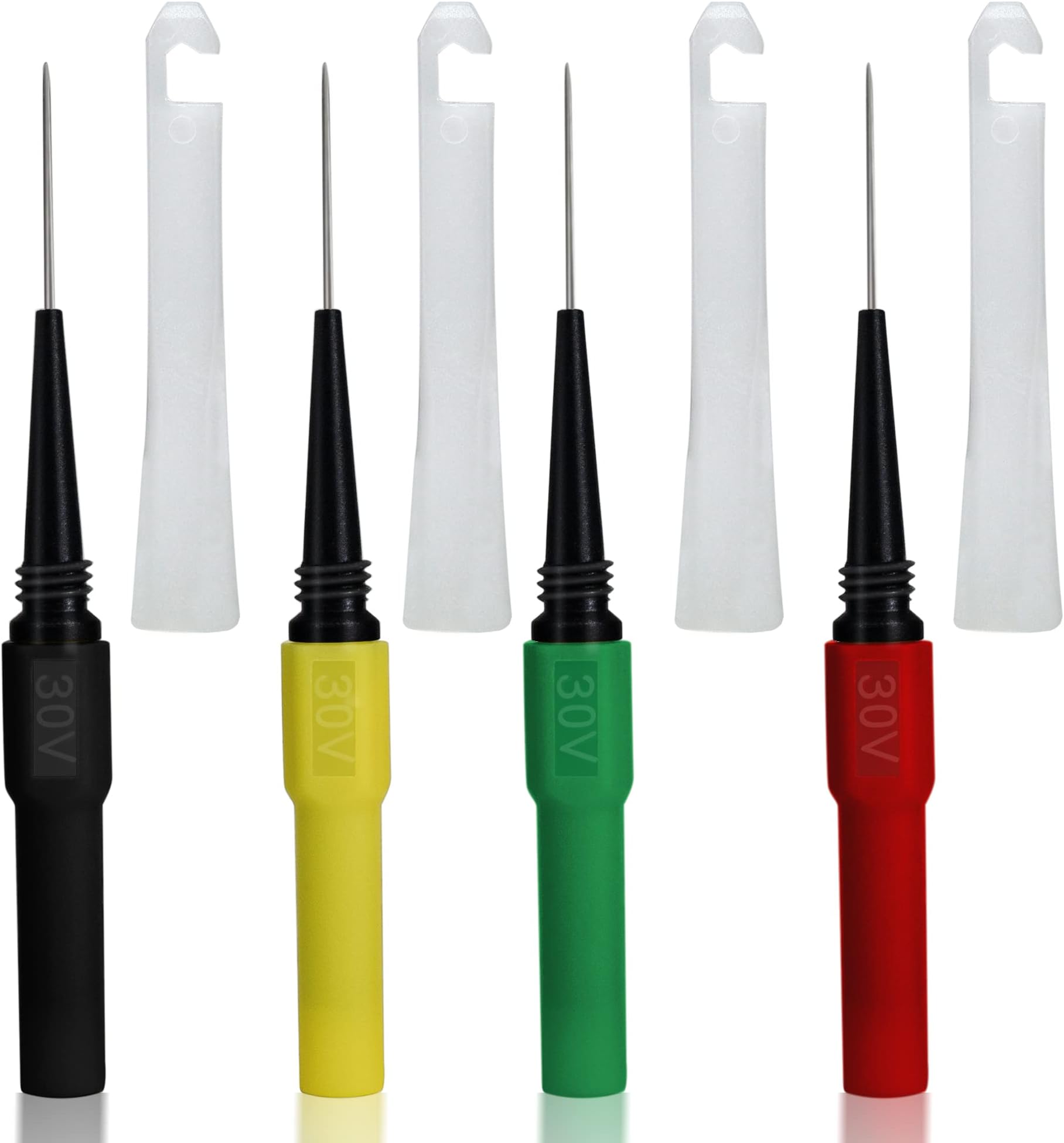 Amazon.com: Bei Qian 2Pcs Insulation Wire Piercing Probe Clip Test Lead ...