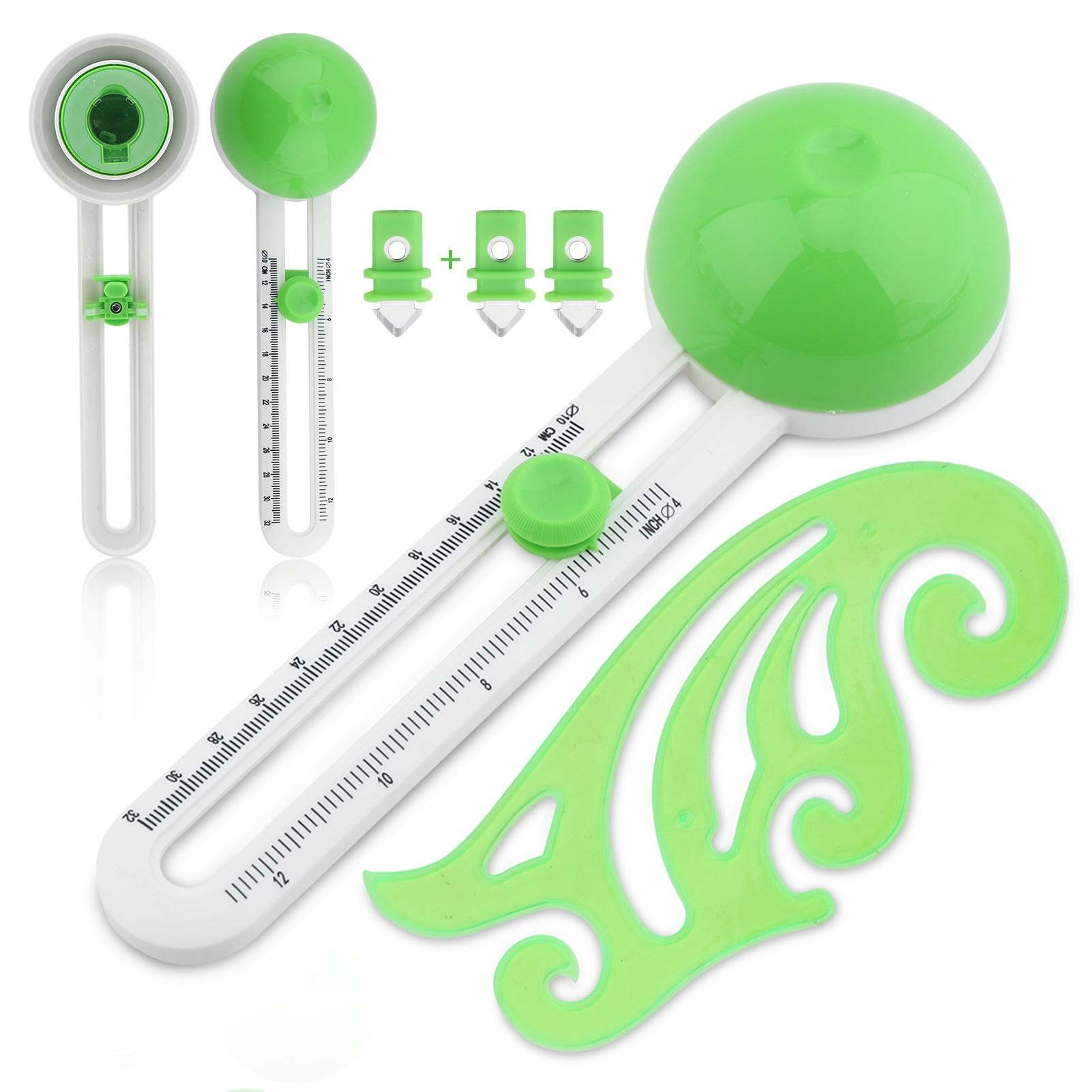 Amazon.com: Circle Cutter for Paper Crafts, 1 Adjustable Circular Paper ...