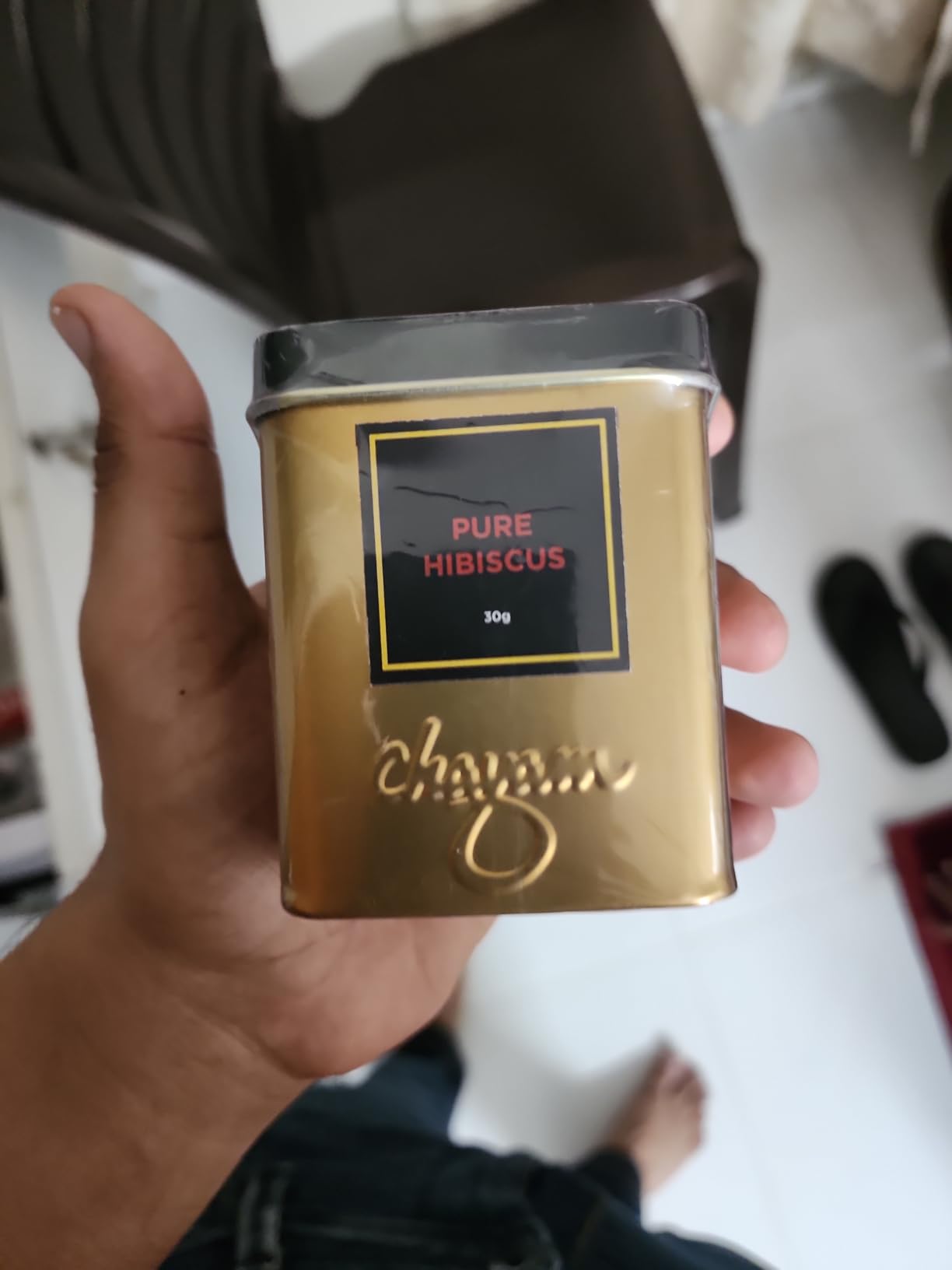 CHAYAM Hibiscus Flower Tea, 30gm | Pure Dried Hibiscus Flowers Loose ...