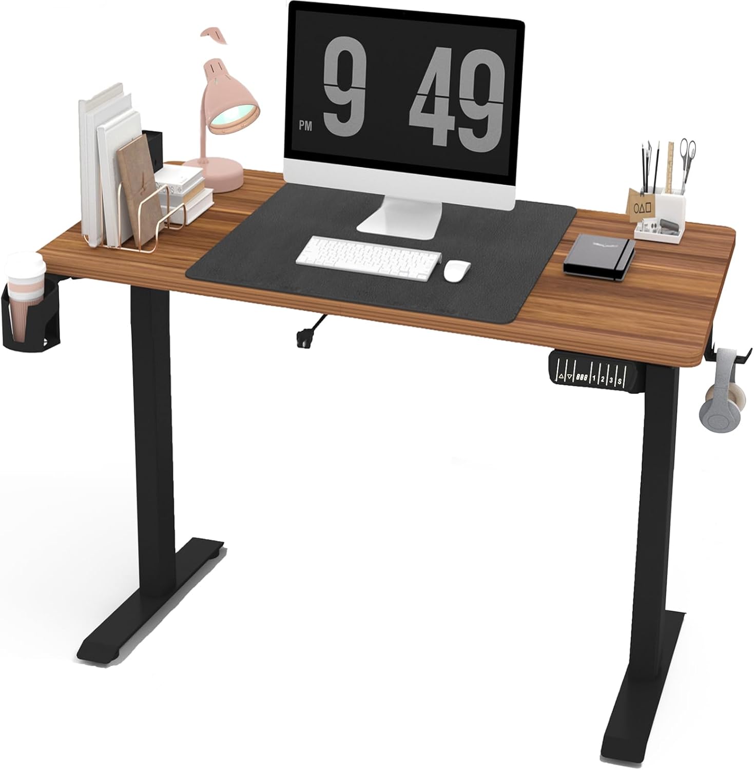 Amazon.com: GISIRACASA Electric Standing Desk, Adjustable Height Stand ...