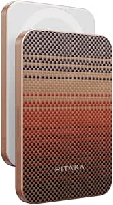 Pitaka Magsafe Power Bank 5000mAh, 15W Wireless Portable Charger Fast ...