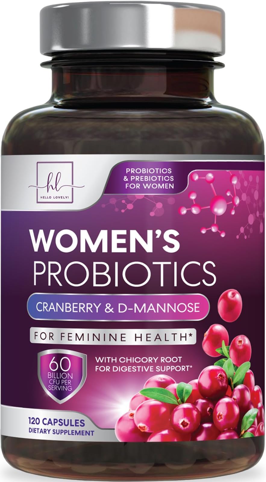 Amazon.com: Probiotics for Women - 60 Billion CFU for pH Balance ...