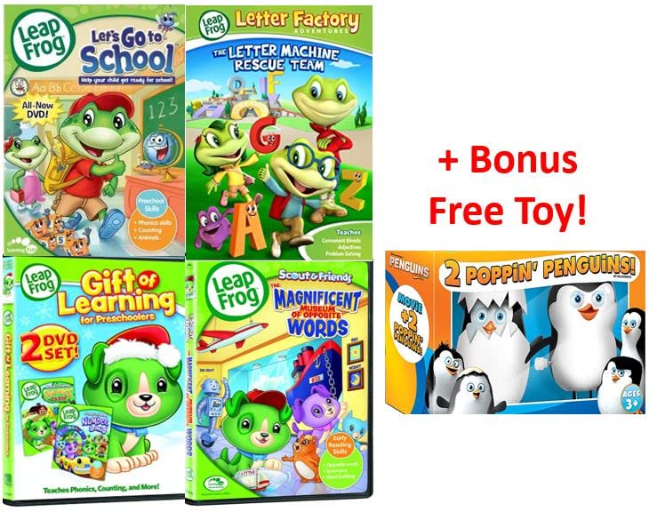 Buy Leapfrog Learning Collection: The Letter Machine Rescue Team/Let's ...