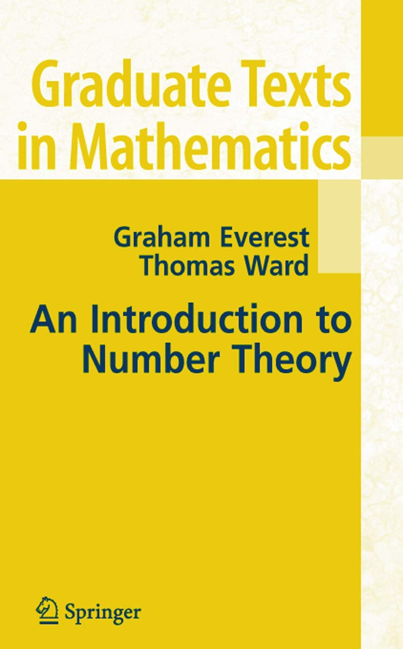 An Introduction to Number Theory (Graduate Texts in Mathematics, Vol ...