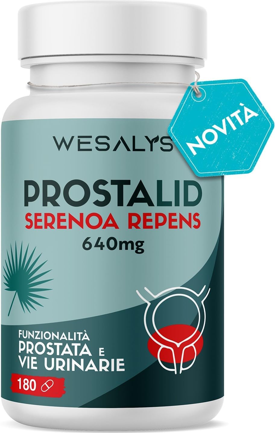 PROSTALID® - SERENOA REPENS 640MG | 180 Capsule (Fino a 6 Mesi di ...