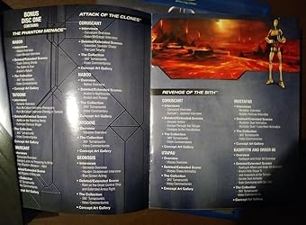 Amazon.com: Star Wars: The Complete Saga (Episodes I-VI) [Blu-ray ...