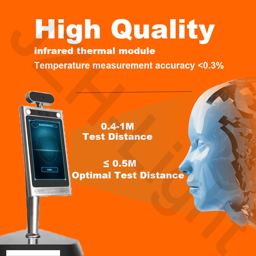 Buy JZH-Light Facial Recognition Camera Security Thermal Camera Mask ...