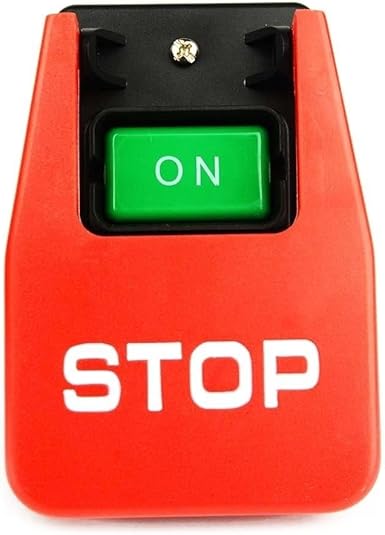 Emergency Shutoff Stop 110/220 Volt Paddle On/Off Switch. Table Saw ...