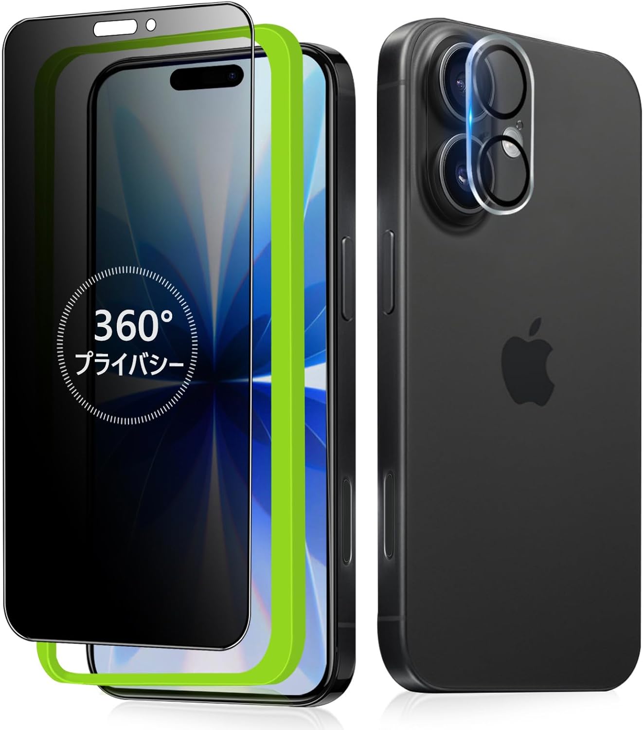 Amazon.co.jp: IMAFU 360° Anti-Peeking Glass Film for iPhone 17, All ...