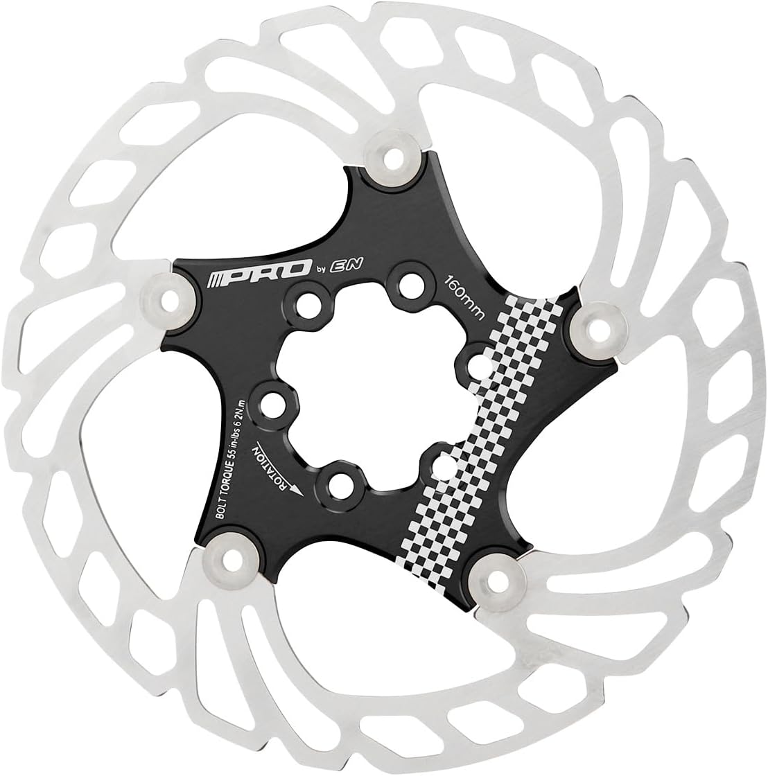 Amazon.com: Meteorolite IIIPRO Bike Brake Floating Disc Rotor 140mm ...