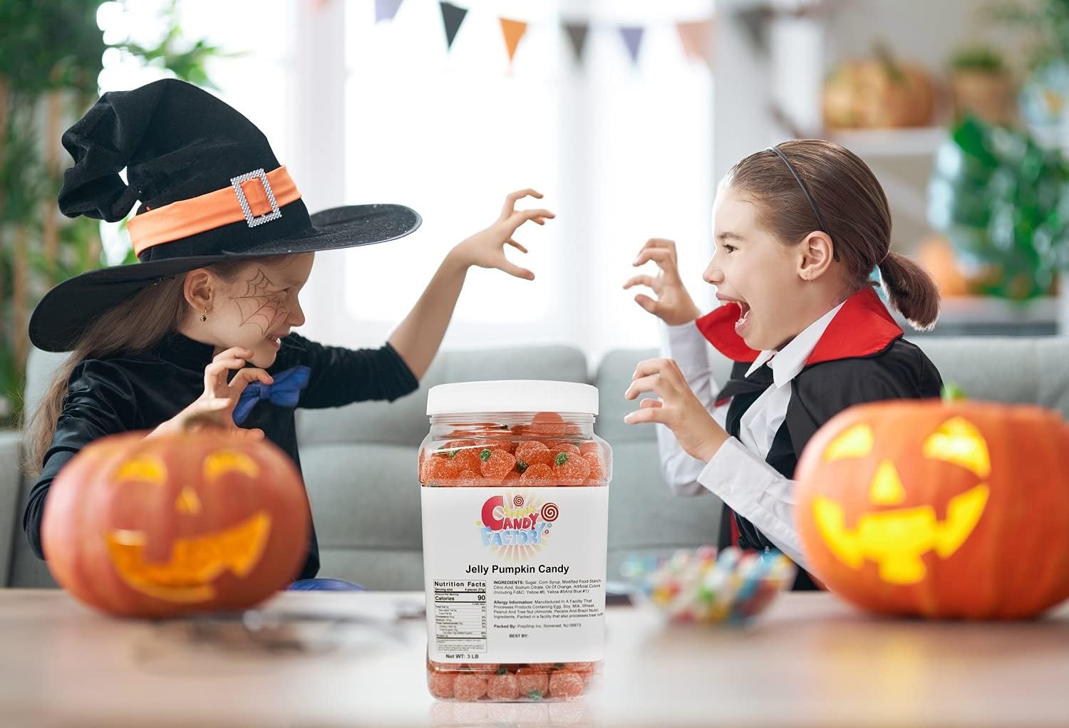 Sarah’s Candy Factory Caramelo especial de calabaza de gelatina suave ...
