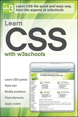 Amazon.com: Learn CSS with w3Schools: 9780470611920: W3Schools: Libros