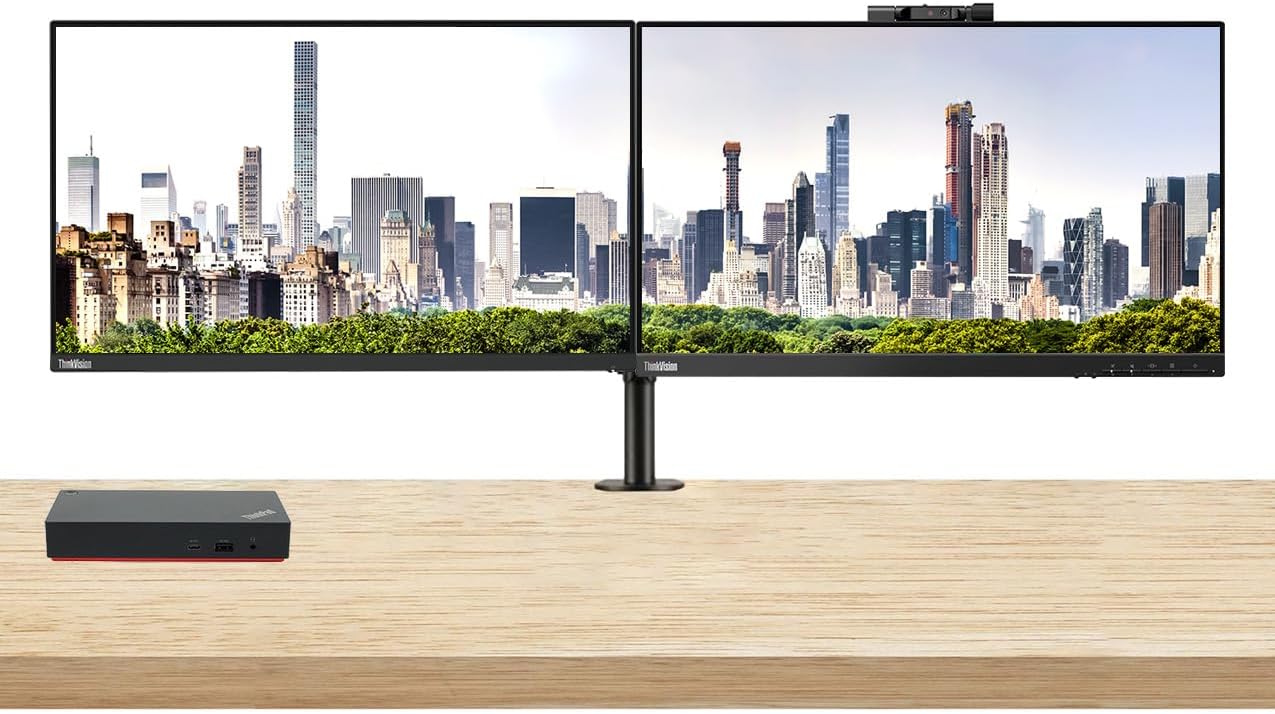 Amazon.com: Lenovo ThinkVision T24v 24-inch 1920 x 1080 LED FHD LCD ...