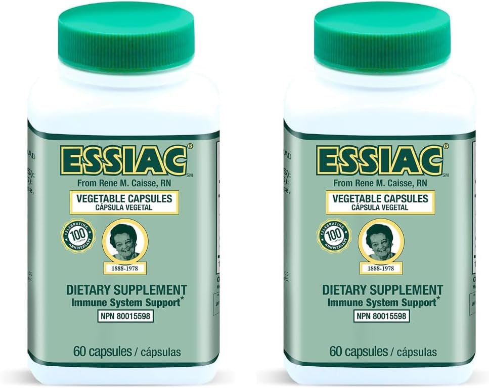 Amazon.com: Essiac Tea All-Natural Herbal Extract Capsules – 60 ...