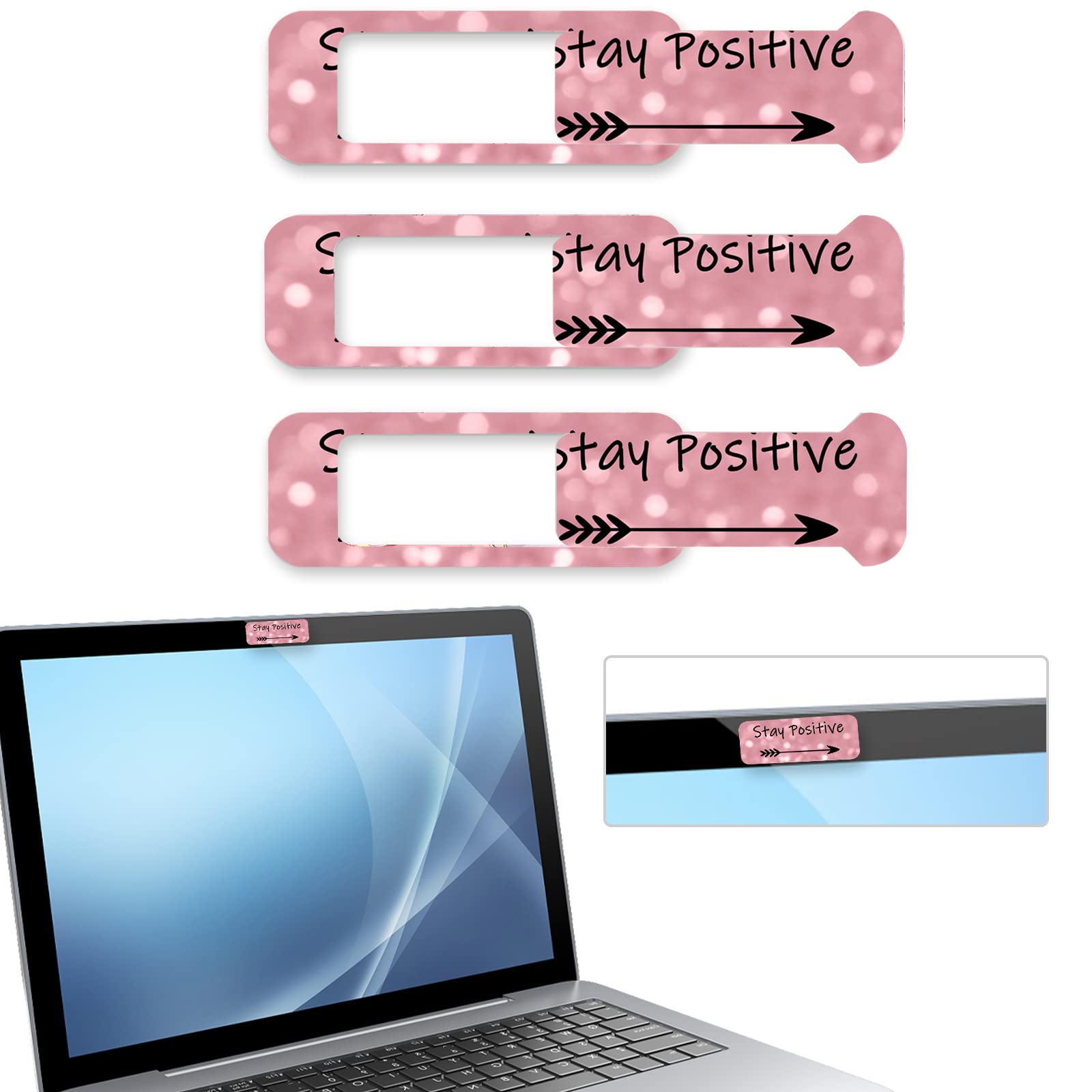 Amazon.com: Webcam Cover, 3 Pieces, Laptop Camera Cover, Privacy ...