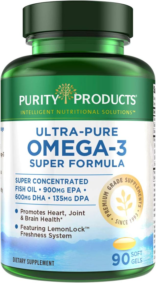 Amazon.com: Purity Products - Ultra Pure Omega 3 Super Formula 90 ...