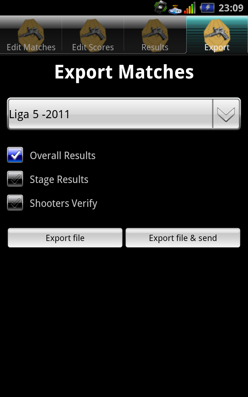 Aplicación IPSC/USPSA Scoring en Amazon Appstore