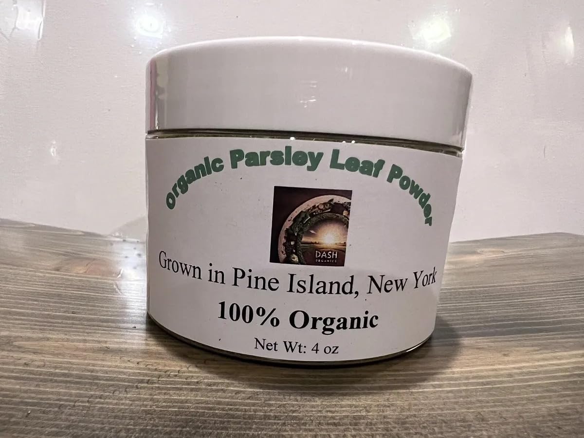 Amazon.com : Dehydrated Organic Parsley Leaf Powder 4oz : Grocery ...