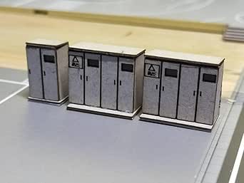 Amazon.co.jp: Railway Accessories Cubicle Set 2, 3 Pieces : Toys & Games