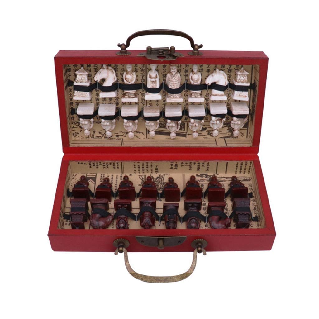 Buy Chess Board Set Chinese Style Chess, Antique Chess Set, Folding ...