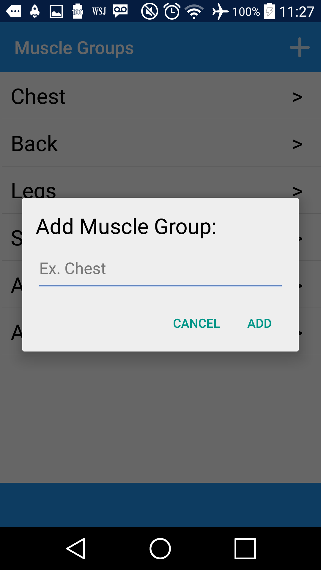 Lifting Log - App on Amazon Appstore