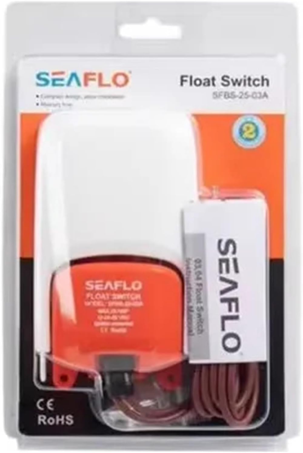 Amazon.com: Mini Water Pump Float Switch SFBS-25-03A Drainage Bilge ...