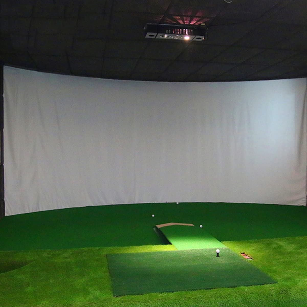 Buy JUZHOUHUI Indoor Golf Simulator Impact Screen,Training Impact ...