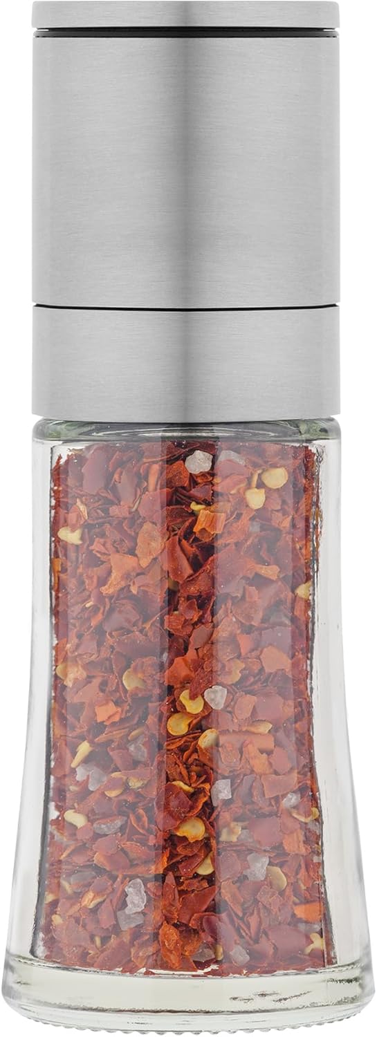 Kotanyi Refillable chilli with sea salt mill with ceramic grinder ...