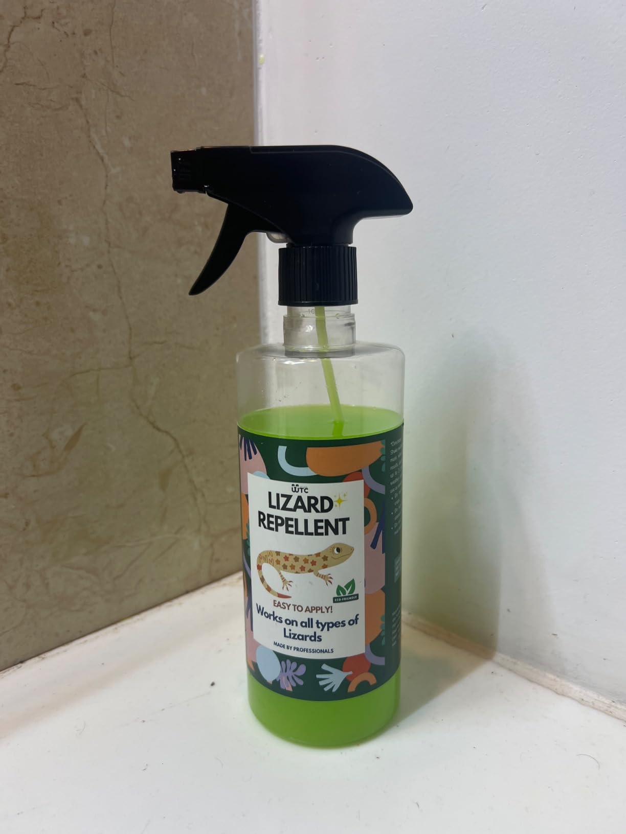 WTC Lizard Repellent 500 ml, Works on All Types of Lizards (25 Days ...