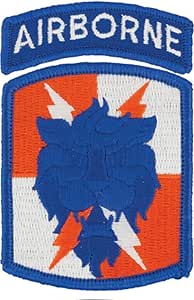 Amazon.com: 35th Signal Brigade with Airborne Tab Color Patch (Military ...