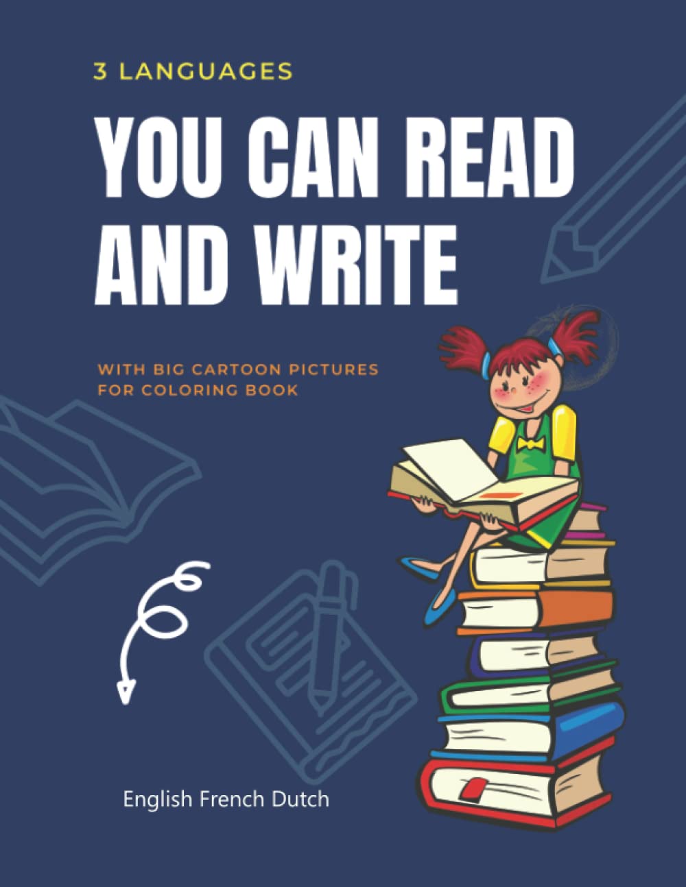 Buy 3 Languages You Can Read and Write with Big Cartoon Pictures for ...