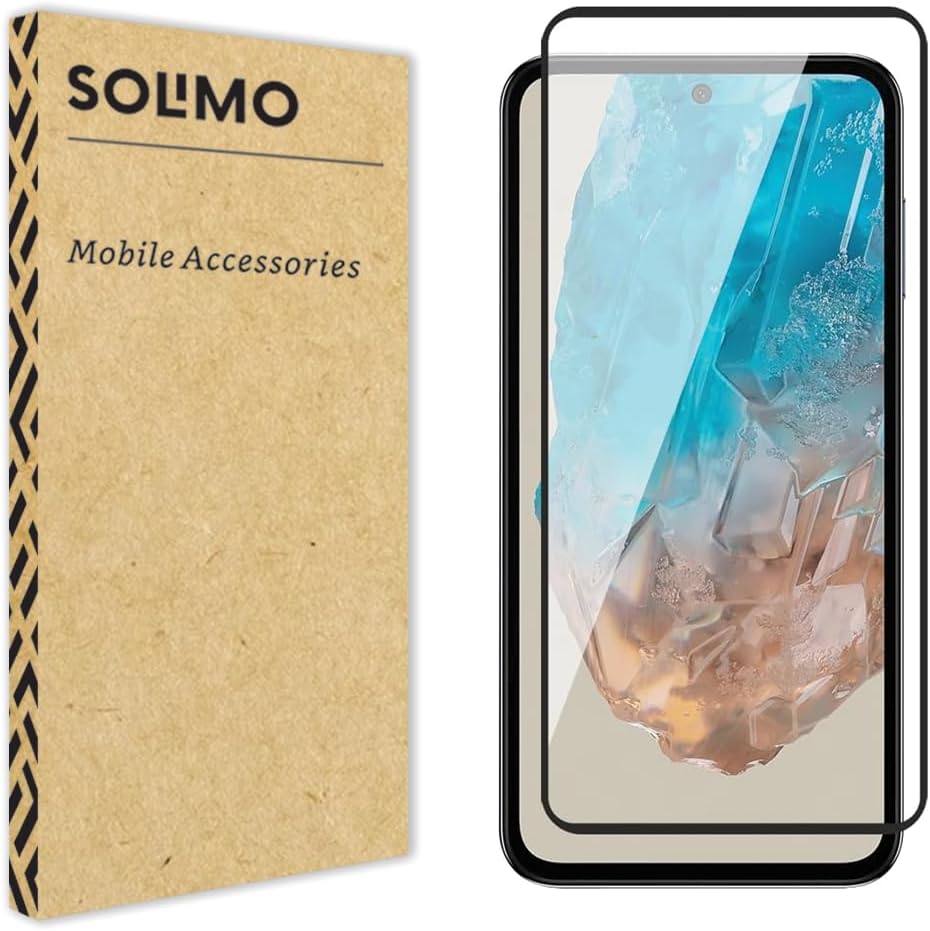 Amazon Brand - Solimo Edge-to-Edge Protector Screen Protector Tempered ...