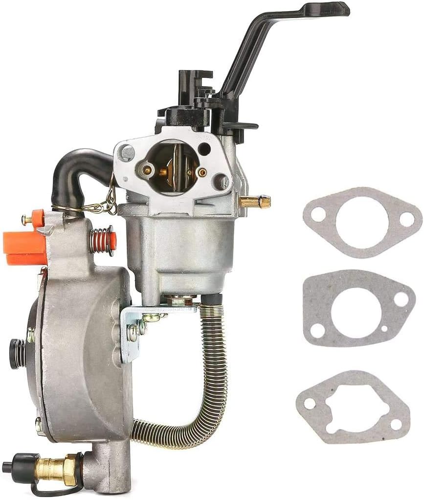 Amazon.com : Nature Gas Propane Tri Fuel Conversion Carburetor Kit for ...