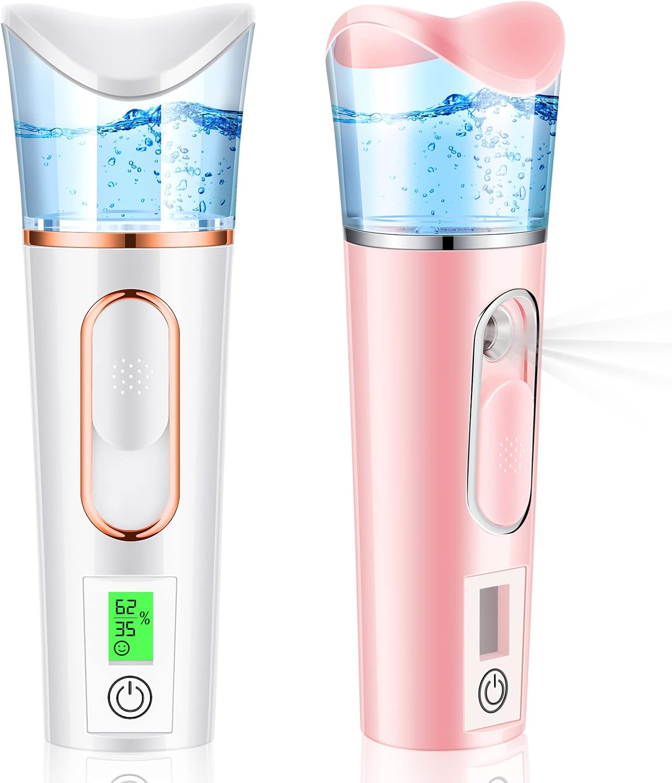 Amazon.com: Honoson 2 Pieces Nano Facial Mister 30 ml Mini Face ...