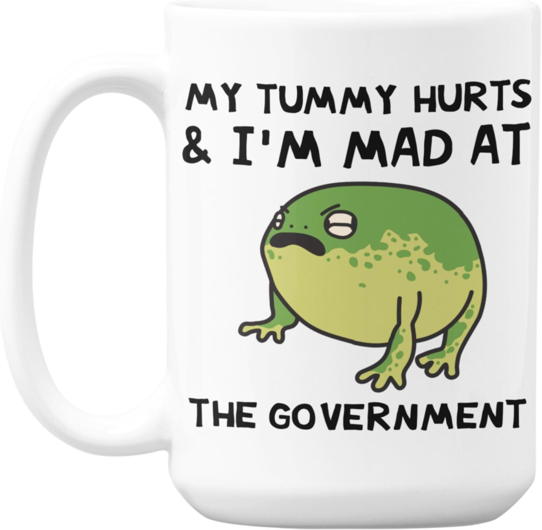 Amazon.com: LookHUMAN Statement Coffee Mug - Funny Coffee Mugs Adult ...