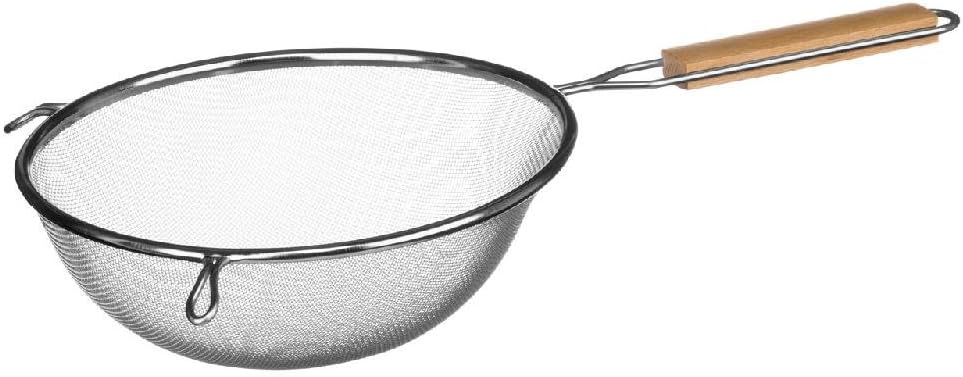 Amazon.com: Sieve Stainless Steel/Wooden Handle - HP189521 : Home & Kitchen