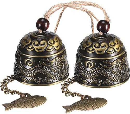 YUEYUAN Feng Shui Chimes 5 Pcs Segen Glocke Campanula Windspiel Bless ...