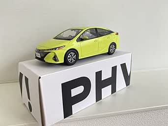 Amazon.co.jp: Mito Toyota Prius PHV Mini Car 1/30 Thermotech Lime Green ...