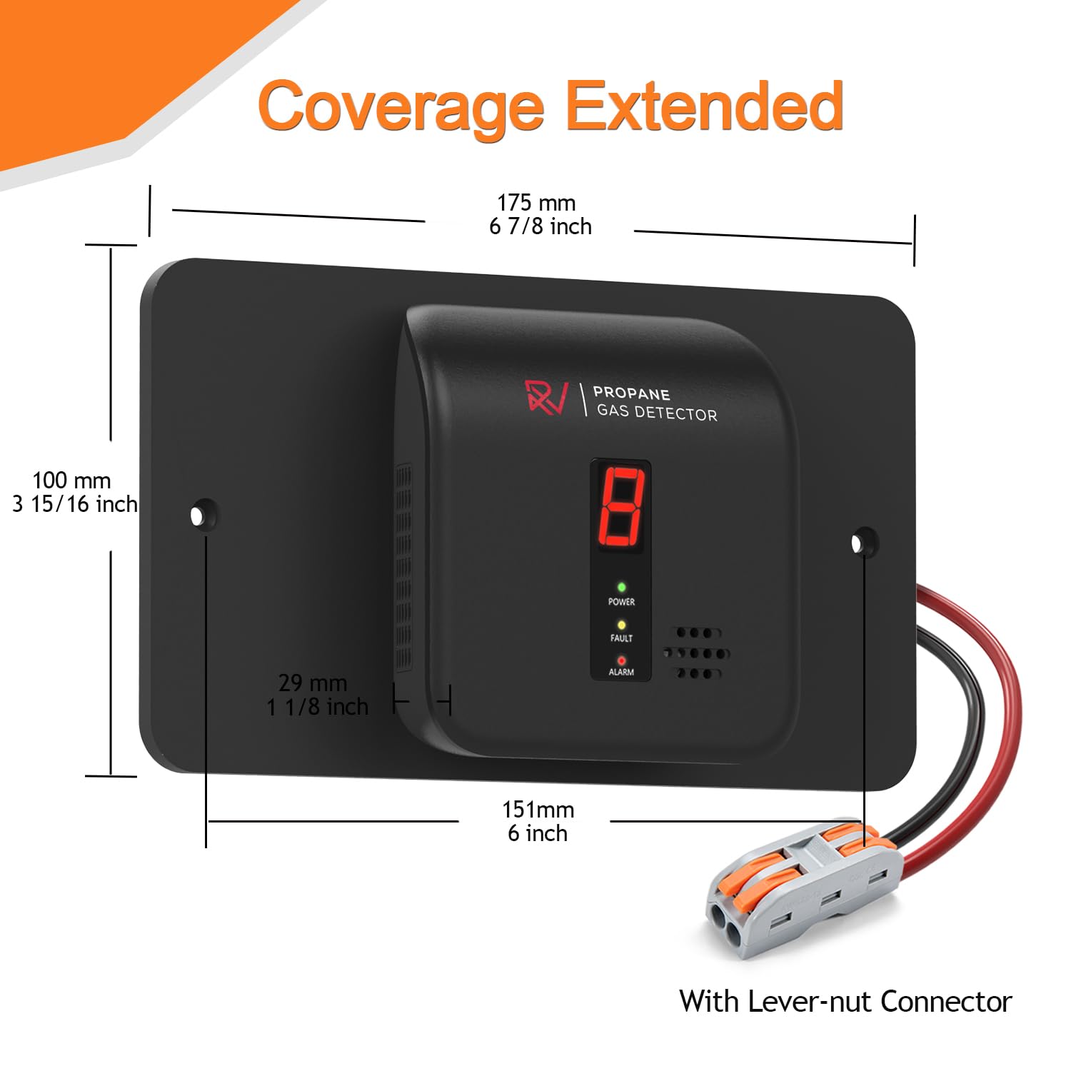 Snapklik.com : RV Propane Gas Detector, VITITE Digital RV Propane/LPG ...