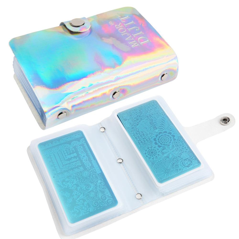 Amazon.com : JaneDream 20 Slots Nail Art Stamp Plate Stamping Plates ...