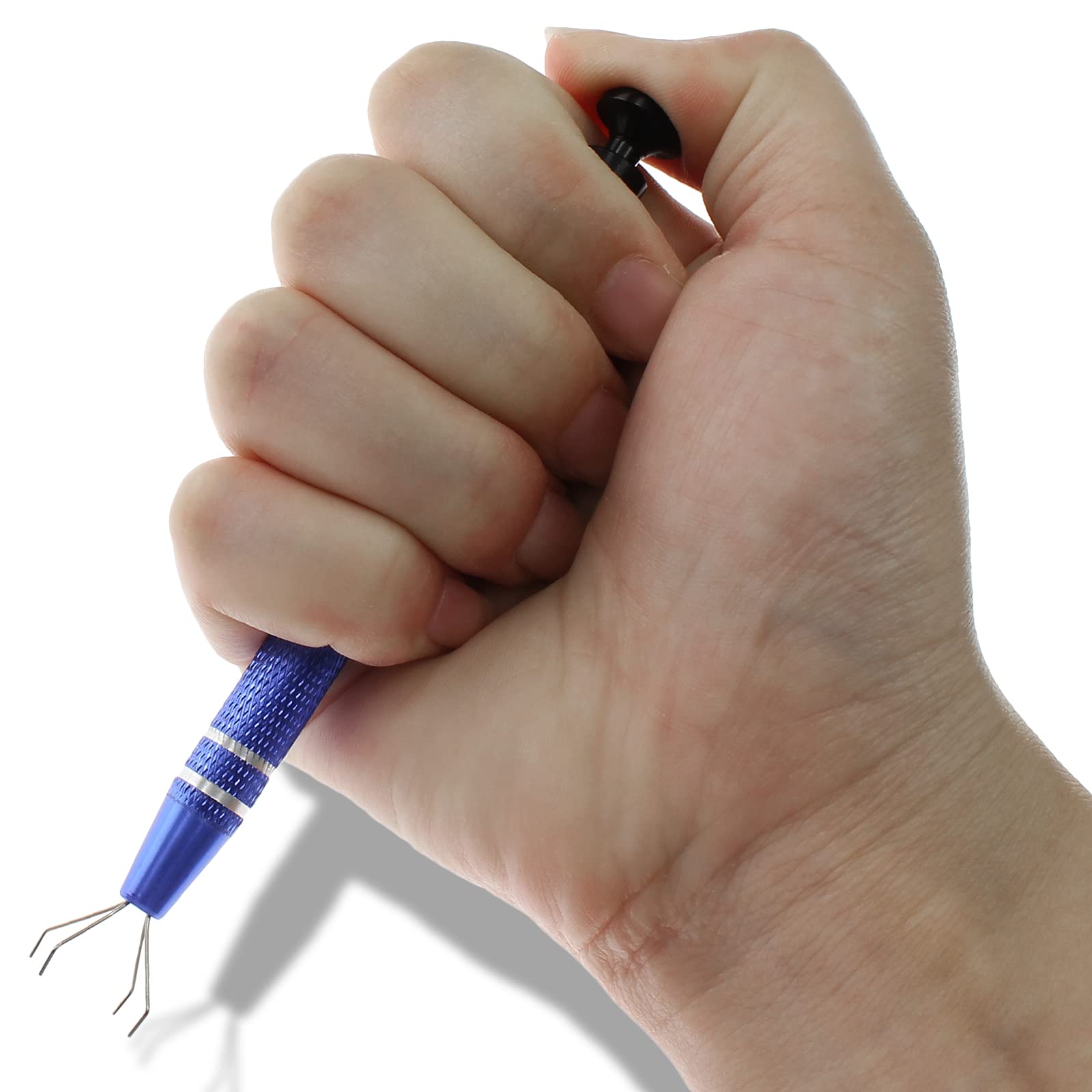 Snapklik.com : 2 Psc Pick Up Tool, IC Clip Tweezers, Metal 4 Prongs ...