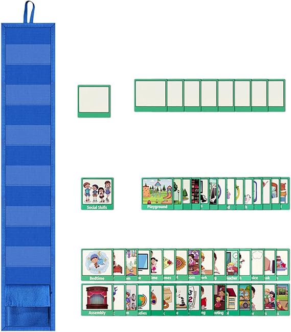 Visual Timetable - Daily Routine Calendar, Visual schedule board ...