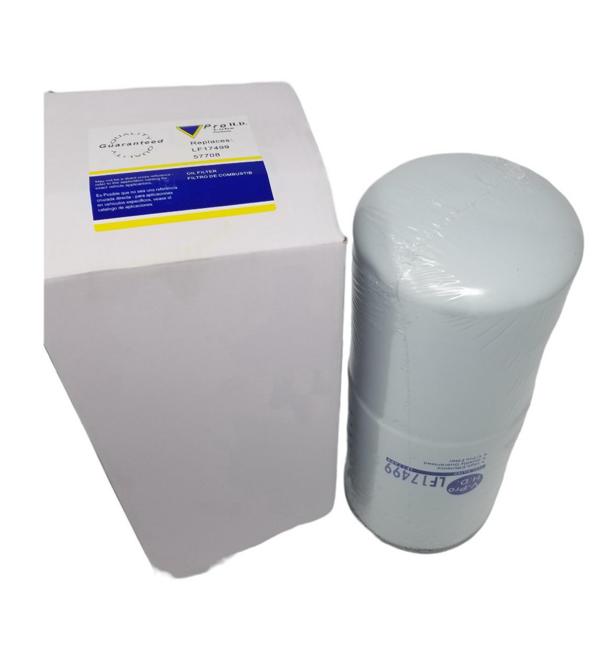 Amazon.com: LF17499v [ 1 Filter ] V-Pro H.D Lube Oil Filter Replaces ...