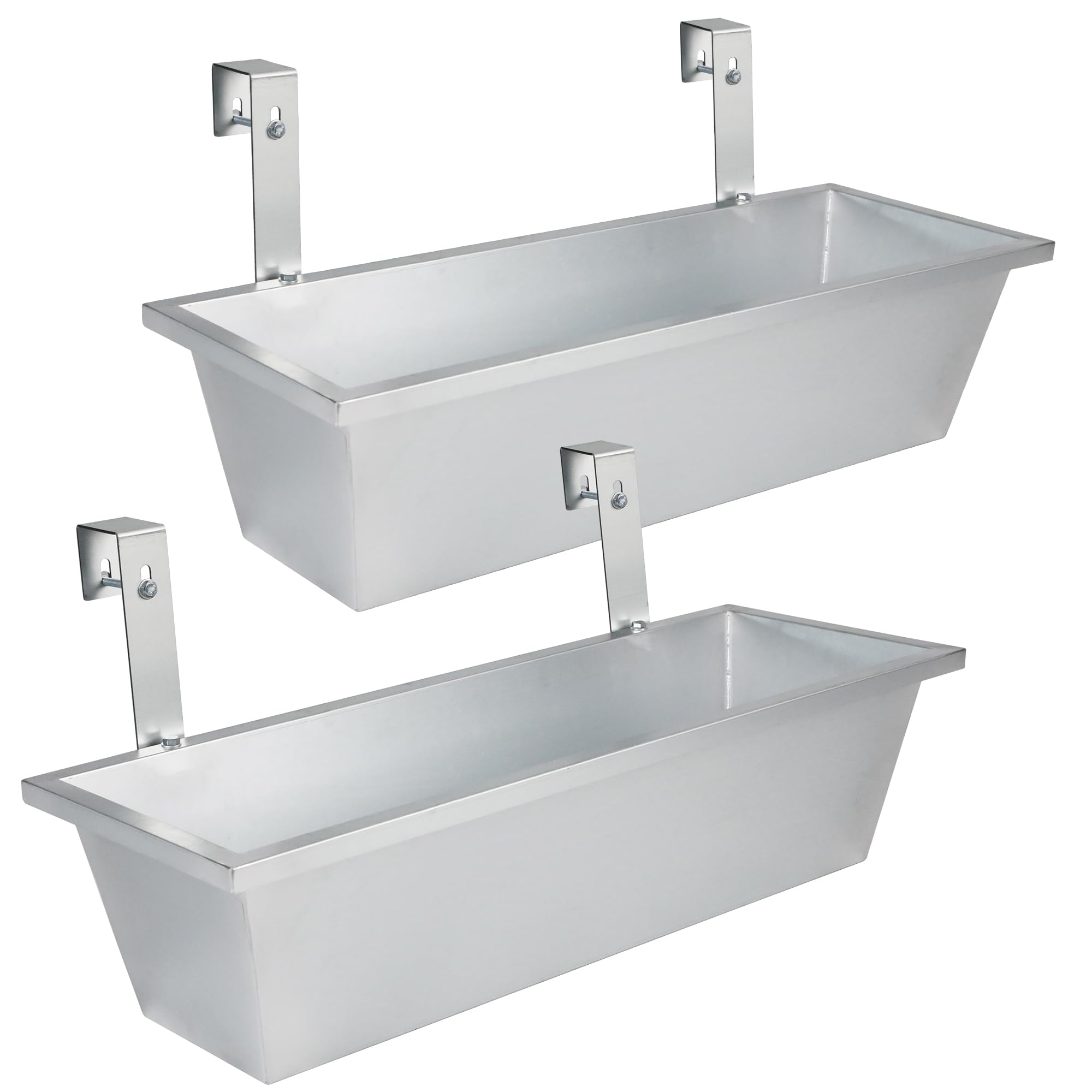 Amazon.com : Solution4Patio 2 Pack Heavy-Duty Livestock Hanging Feeding ...